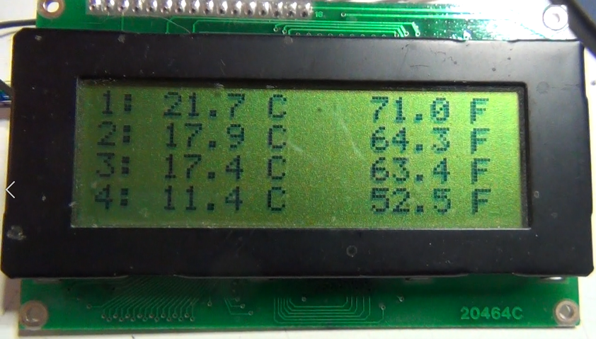 Måling af temperatur med Arduino Mega 2560 Pro MINI